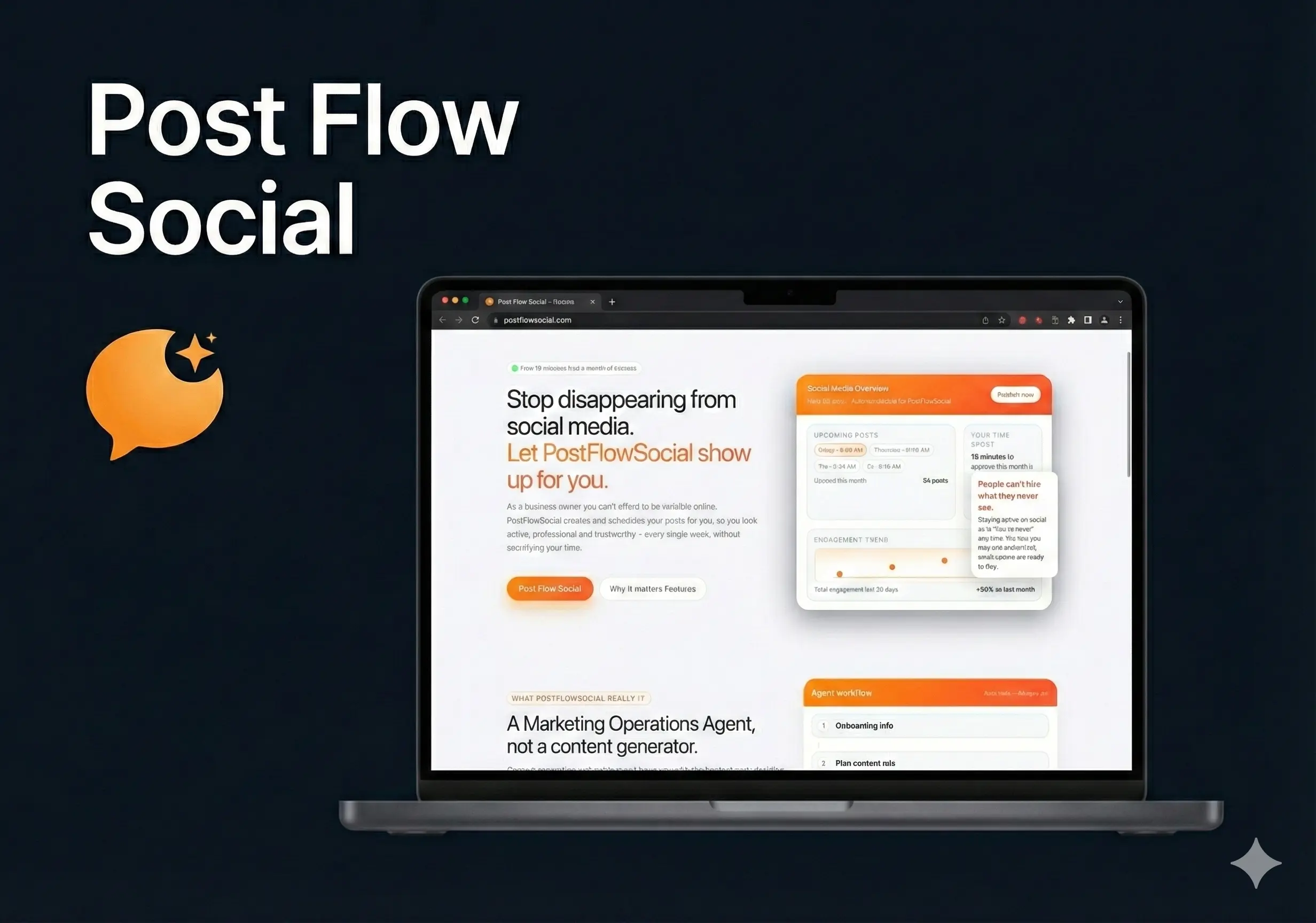 PostFlowSocial – Automate Your Social Media Content